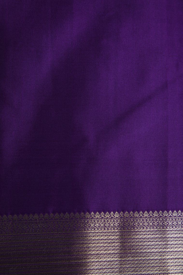 Mulberry Purple Apoorva Silk Sarees with Gold Zari Bandhani / Tie Dye ...